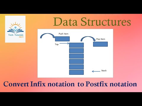 infix to post-fix conversion|| Data Structures || Stack application ...