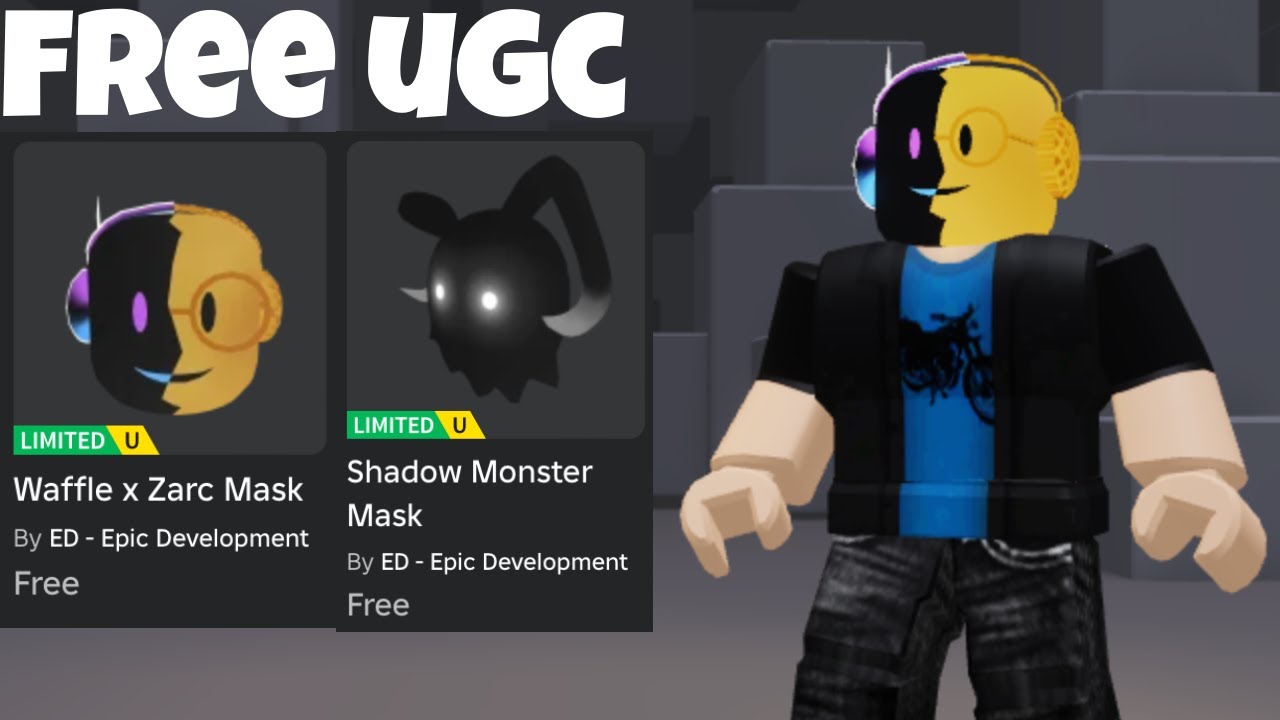 Free UGC Limited! How To Get Waffle x Zarc Mask In Influencer Tower ...