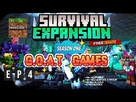 MINECRAFT Modded Survival (Bedrock) - Survival Expansion Modpack - Ep 4 ...