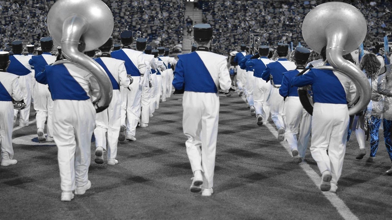 Largest Marching Band in America, Allen High School performs Cyclone ...