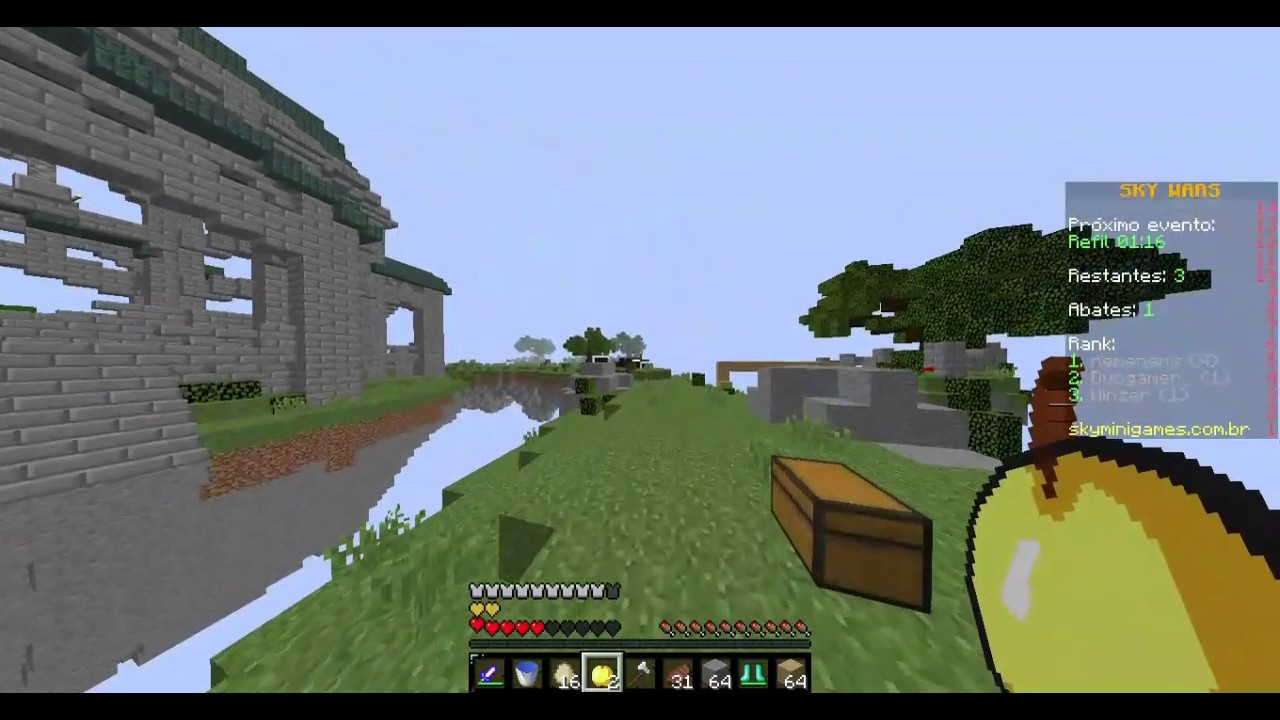 Minecraft nemenems KillAura SkyMinigames - YouTube