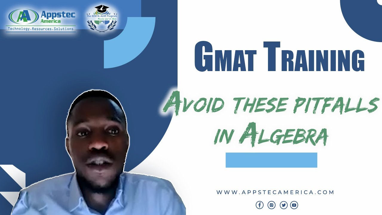 GMAT Training|Pitfalls To Avoid In Algebra - YouTube