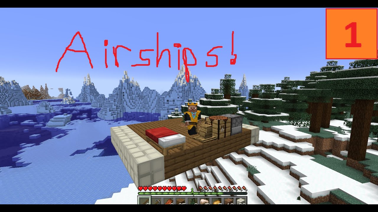 Building a starter base with Eureka! mod | Flyin'craft Episode 1 - YouTube