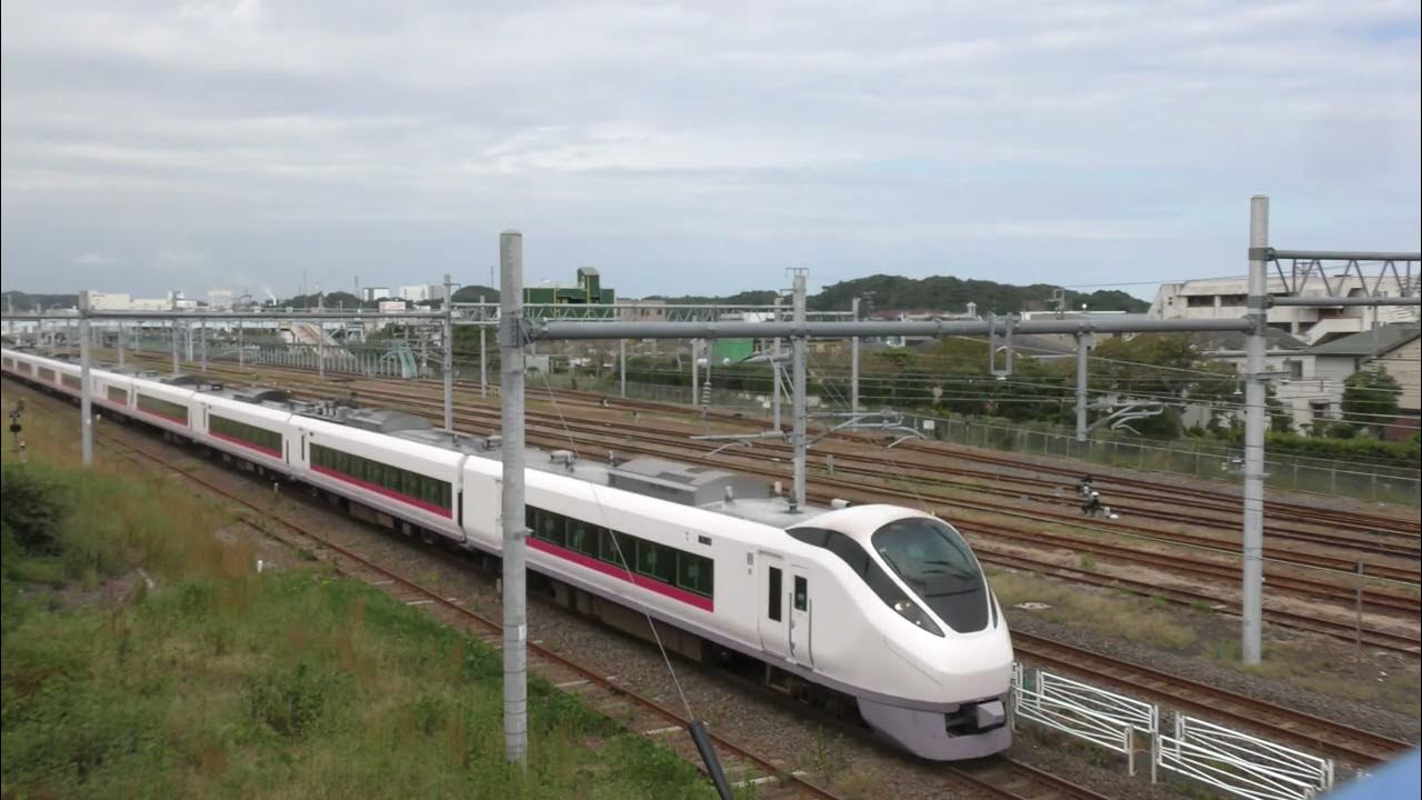 回9593M E657系 K6編成 高萩駅発車 - YouTube