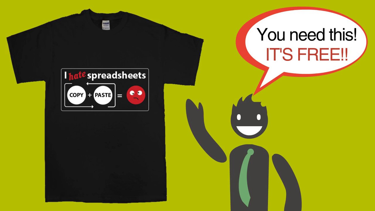 I Hate Spreadsheets - YouTube