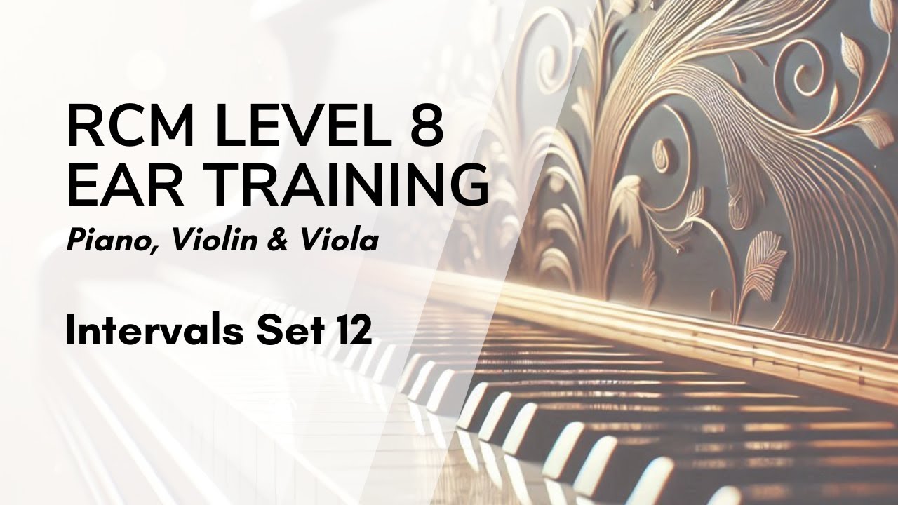 RCM Level 8 Interval Practice Tests - Set 12 - YouTube