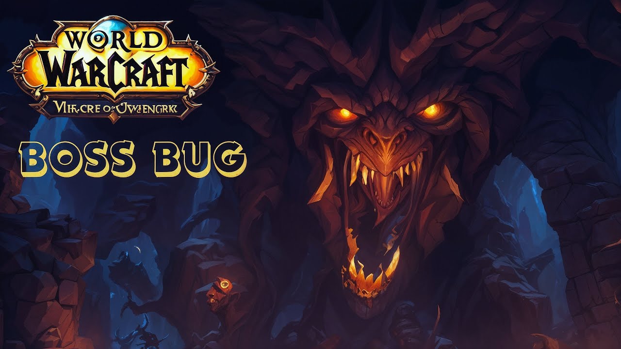 world of warcraft Boss Bug - YouTube