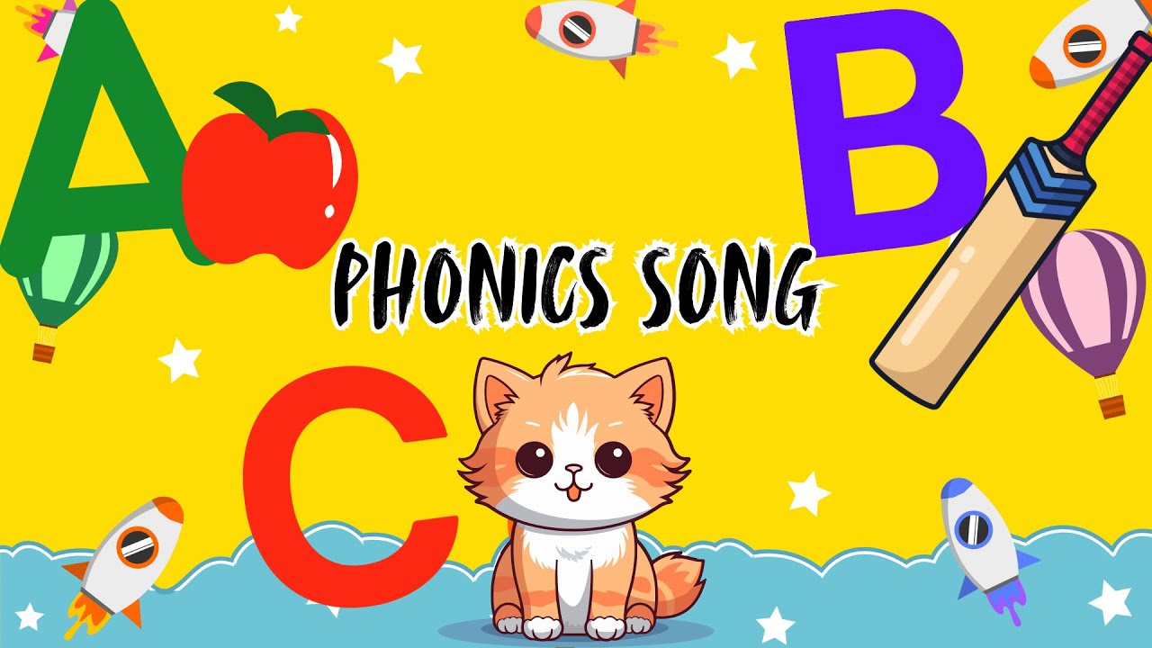 Phonics Fun | Animals Names & more nursery rhymes - YouTube