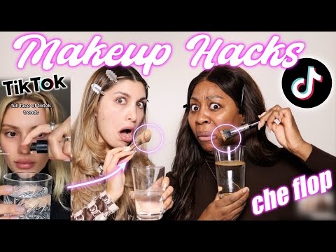 PROVIAMO MAKEUP HAKCS DI TIK TOK PAZZI 😱😂| w/ @graceonyourdash  | MelissaTani
