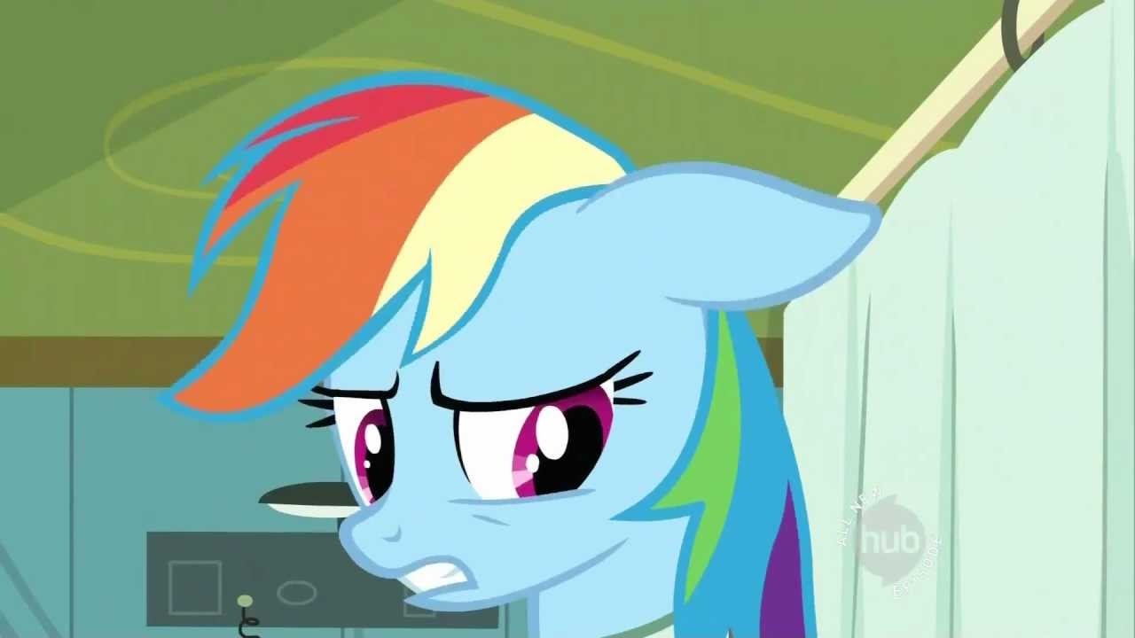 Rainbow Dash - You stung my bumblebee! - YouTube