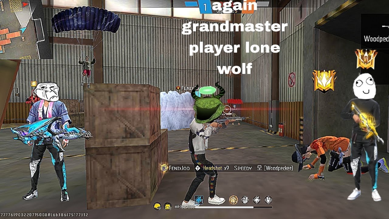 again grandmaster player in lone wolf - YouTube