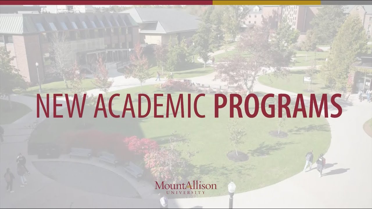 New Academic Programs - YouTube