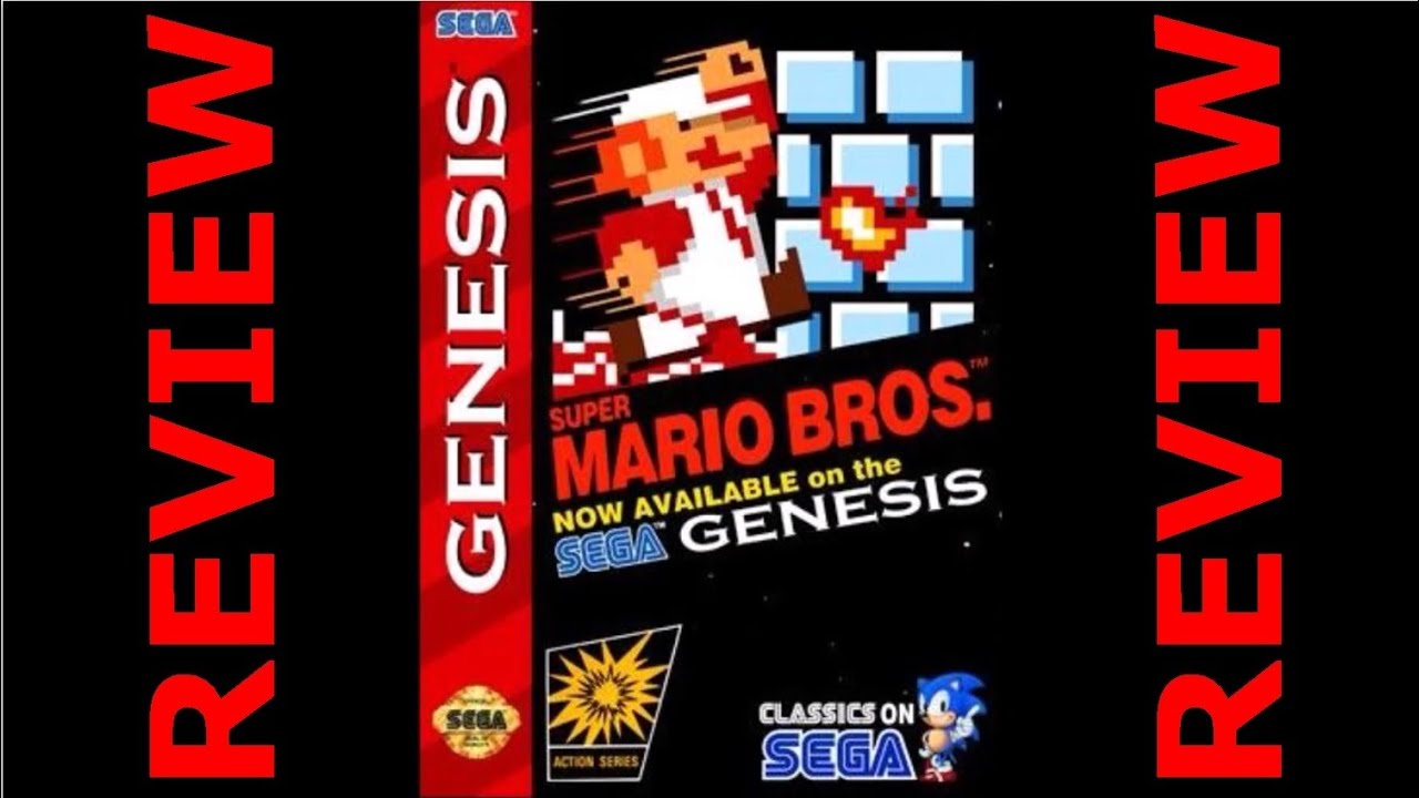 Super Mario Bros (Sega Mega Drive / Genesis) Recensione - YouTube