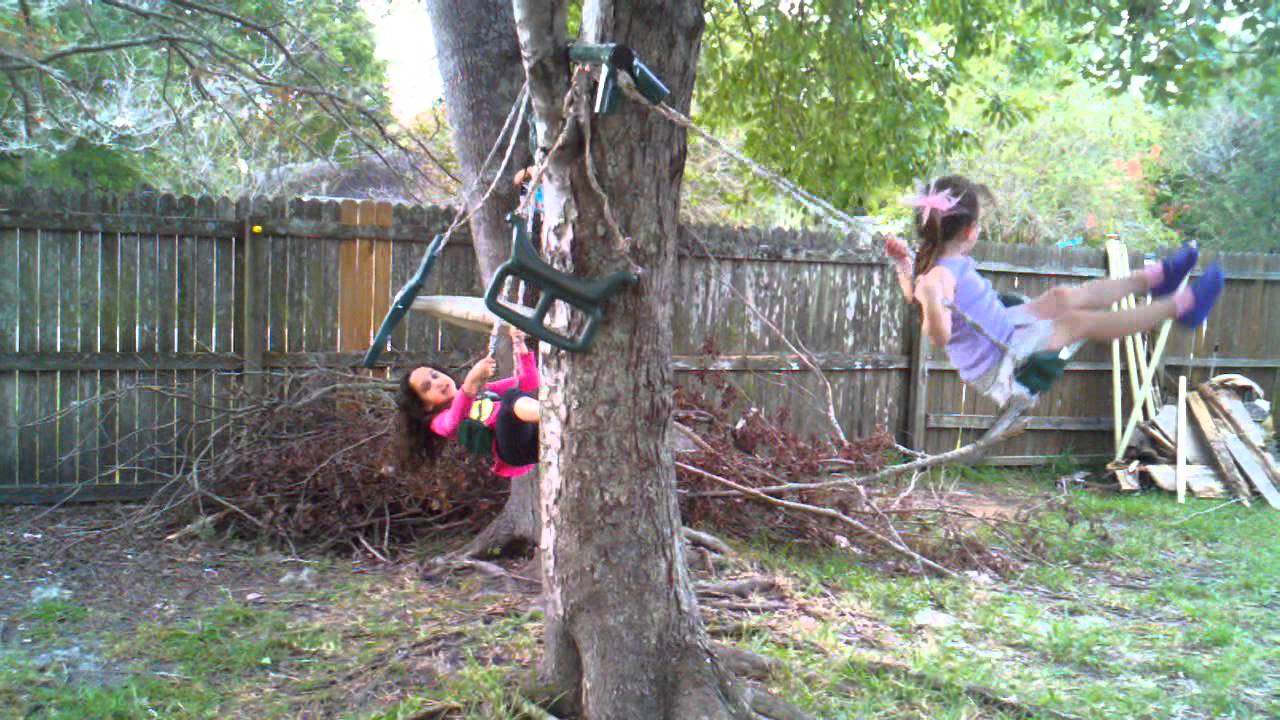 Trinity learned to swing - YouTube