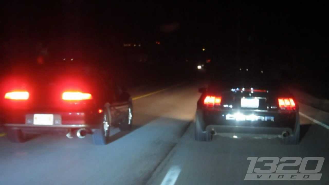 Winter Street Racing - EVO's, STI's, AWD Roll racing? WTF - YouTube