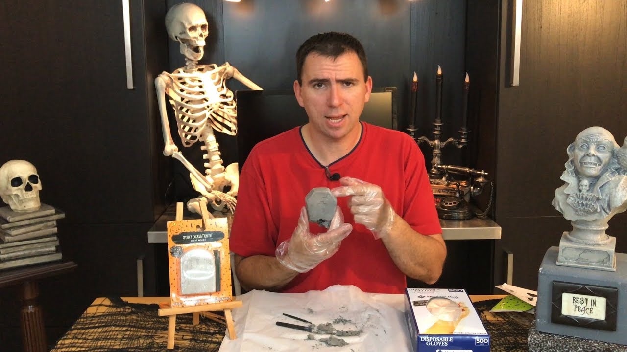 HALLOWEEN REVIEW: Spooky Excavation Kit Toys From Target's Dollar Spot ...
