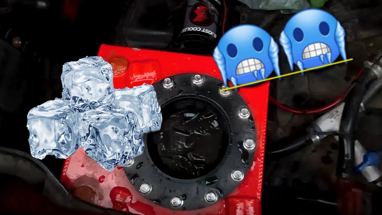 Does Ice Make your Car Faster? Would It Lower Intake Temps?? - YouTube