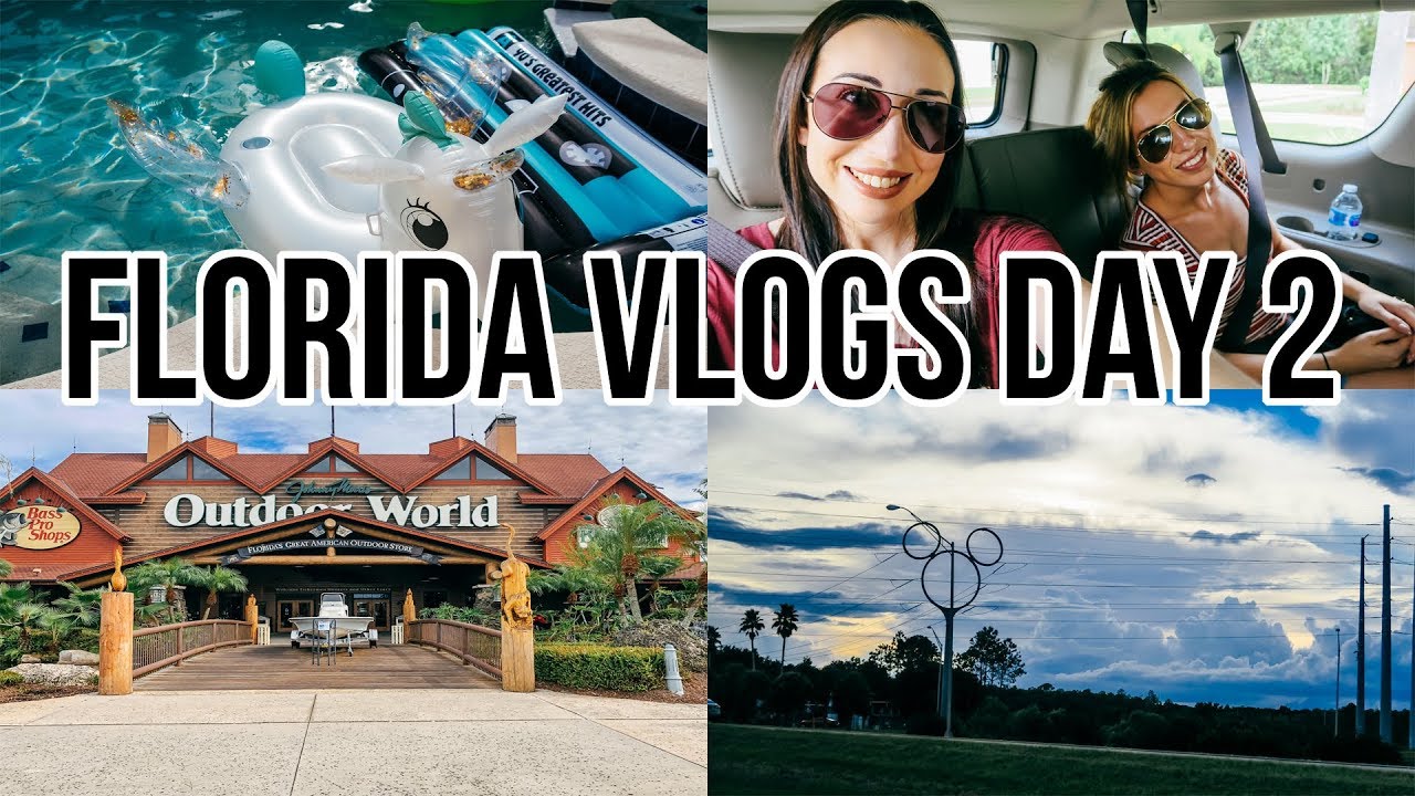 Orlando Florida Vlog Day 2: Shopping, Outdoor World & Vineland Outlets ...