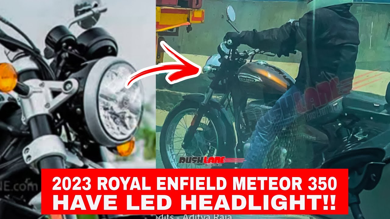 2023 ROYAL ENFIELD METEOR 350 GET LED HEADLIGHT | 2023 ROYAL ENFIELD ...