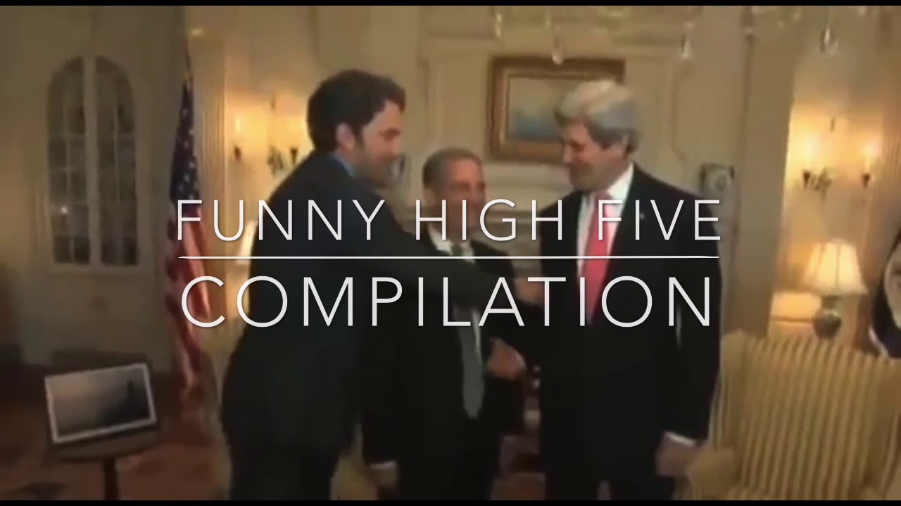 Funny High Five Compilation - YouTube