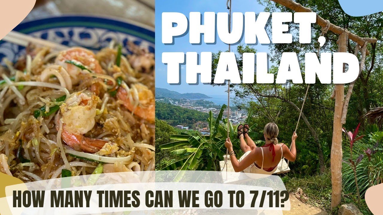 $8 paradise?! yes please. everything we did and ATE in Phuket! - YouTube