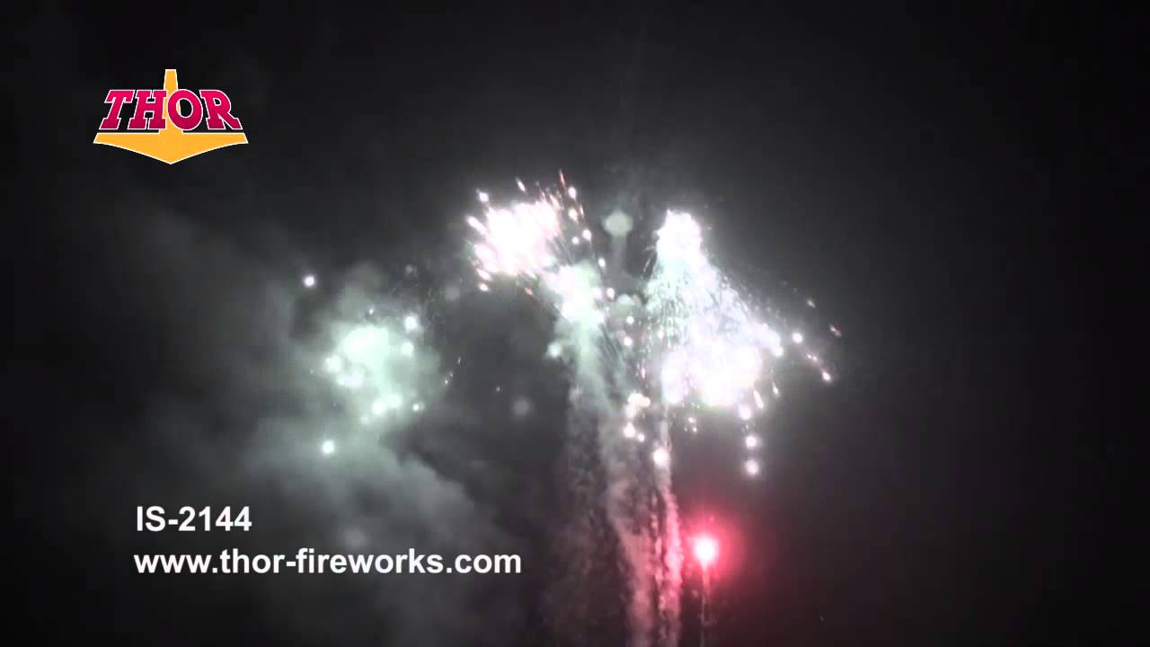 THOR Fireworks 24 Shots Battery IS 2144 Perkunas - YouTube