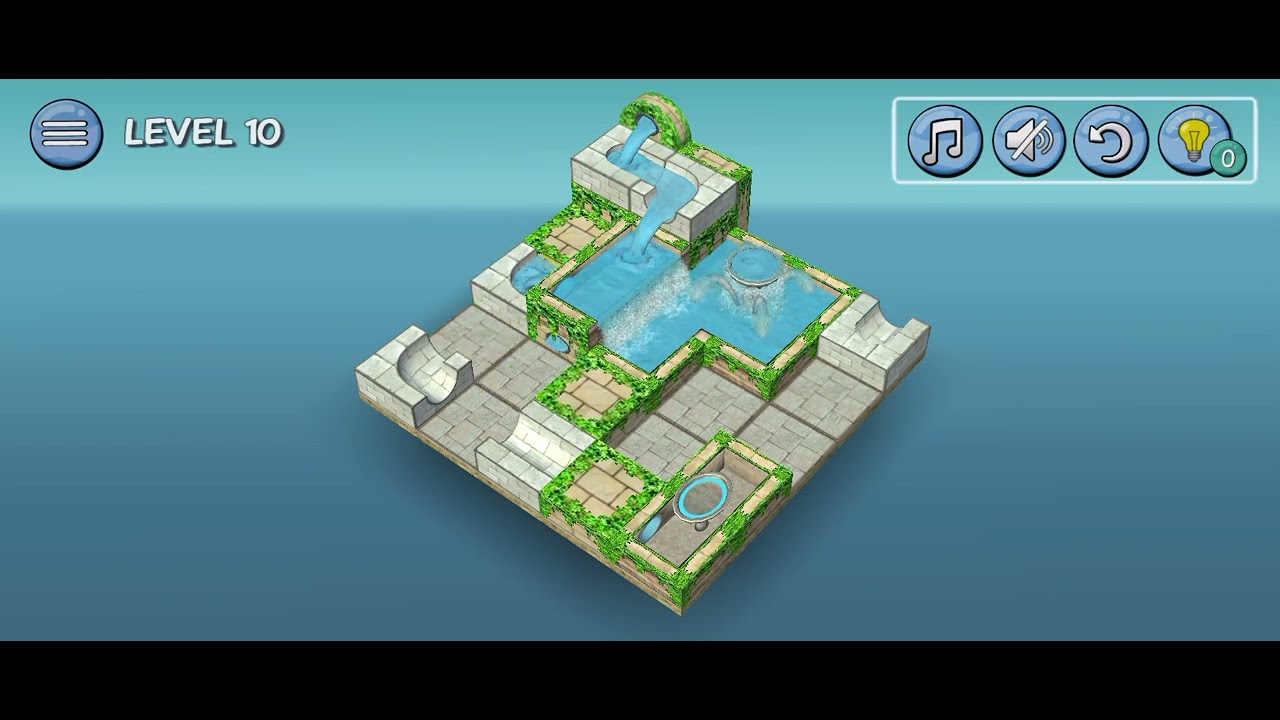 Flow Water Game Level 10 Spring 1 - YouTube