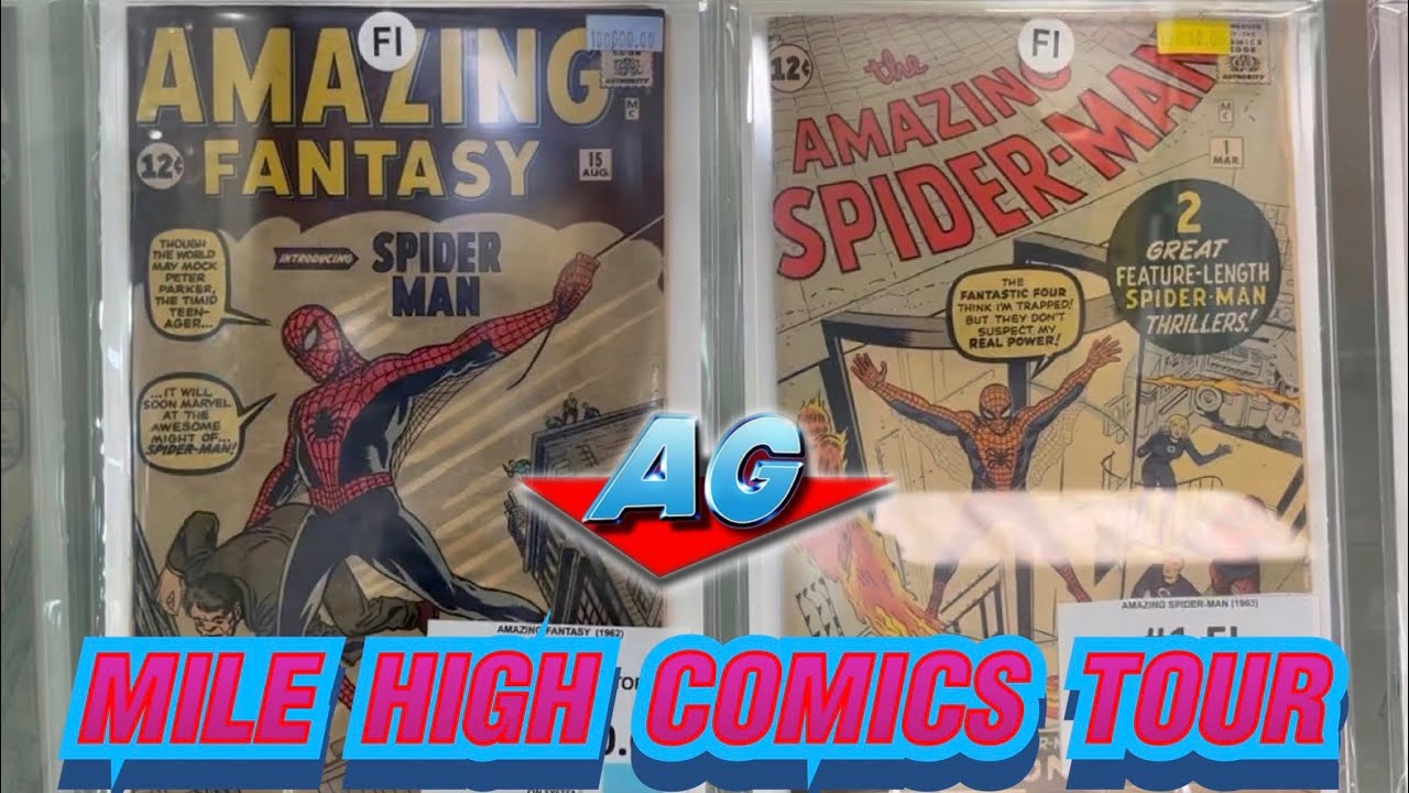 MILE HIGH COMICS QUICK TOUR - YouTube