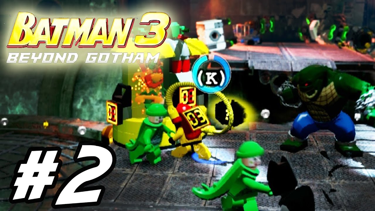 Killer Croc and Phony Crocs! Lego Batman 3 Beyond Gotham #2 - YouTube