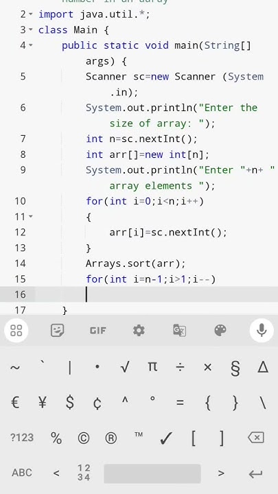 Java program to find two largest number in an array #java #program #codingguru #youtube #shorts😎 ...