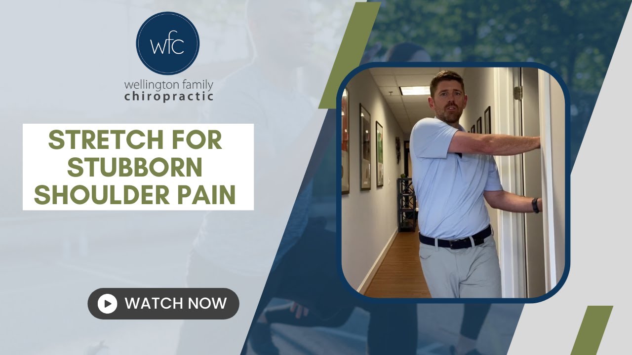 Stretch for Stubborn Shoulder Pain / Lexington, Kentucky Chiropractor ...