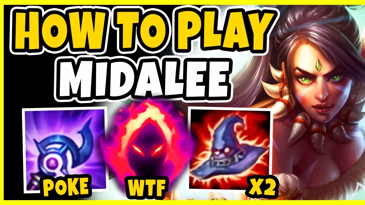 MIDALEE IS BACK SEASON 10! INSANE ONE-SHOTS!Mid Nidalee Guide Gameplay ...