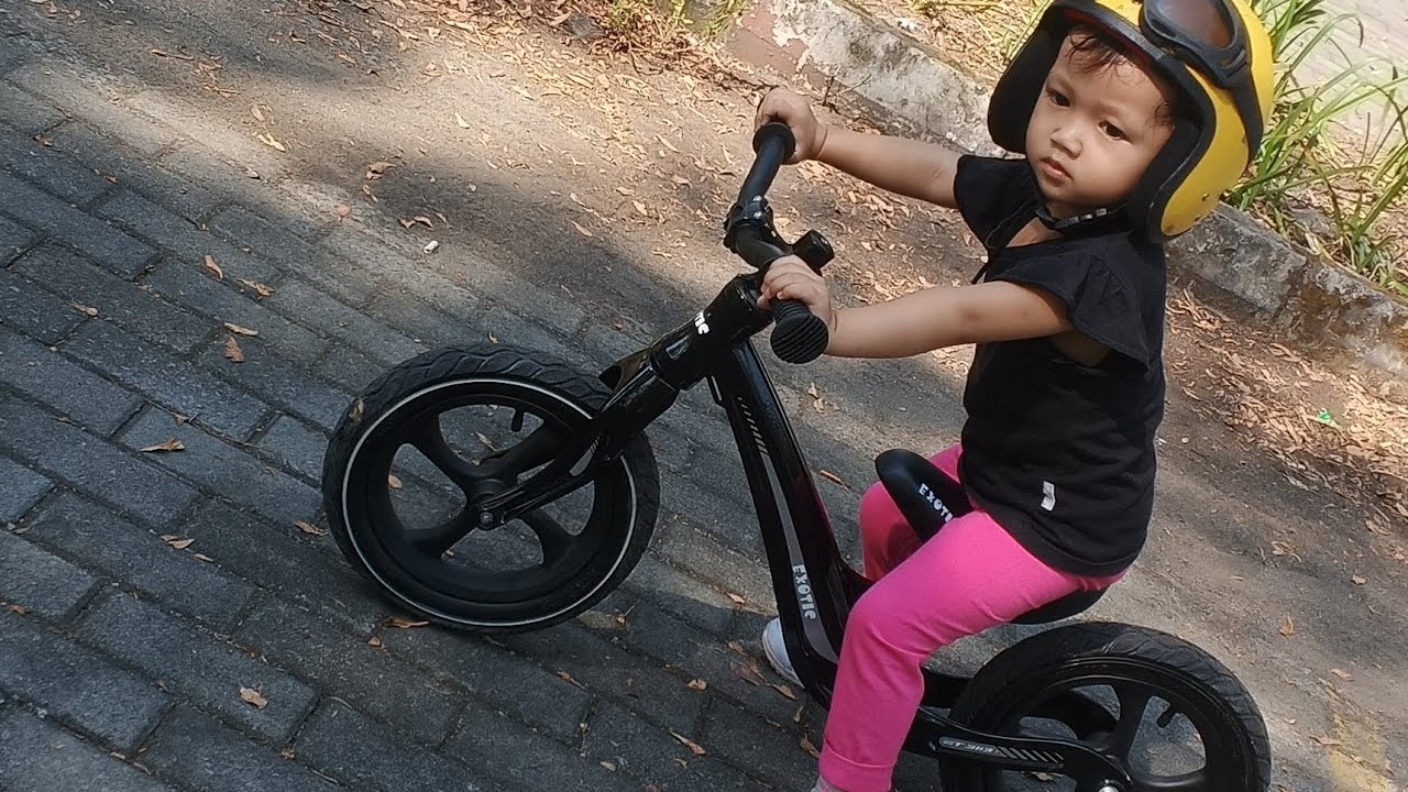 sepeda push bike exotic et3113 || balance bike exotic et3113 - YouTube