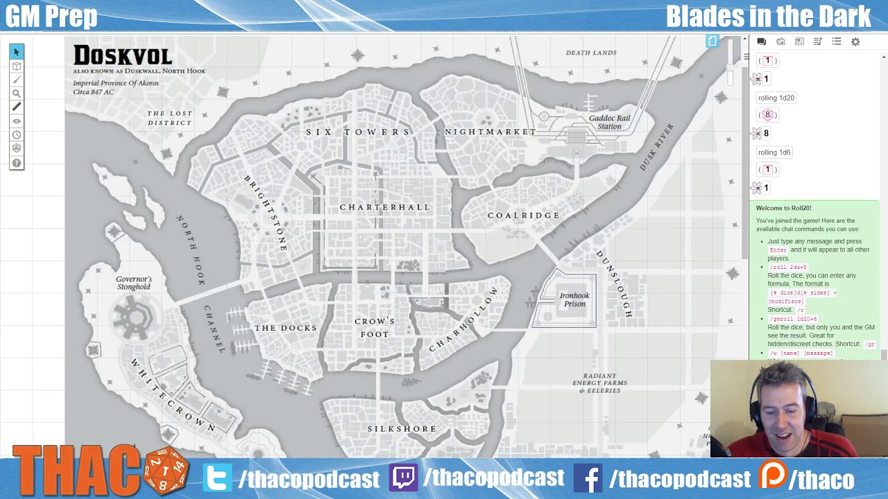 Blades in the Dark Episode 0: GM Prep - YouTube