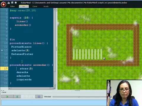 Uso de Procedimientos en Robomind - YouTube