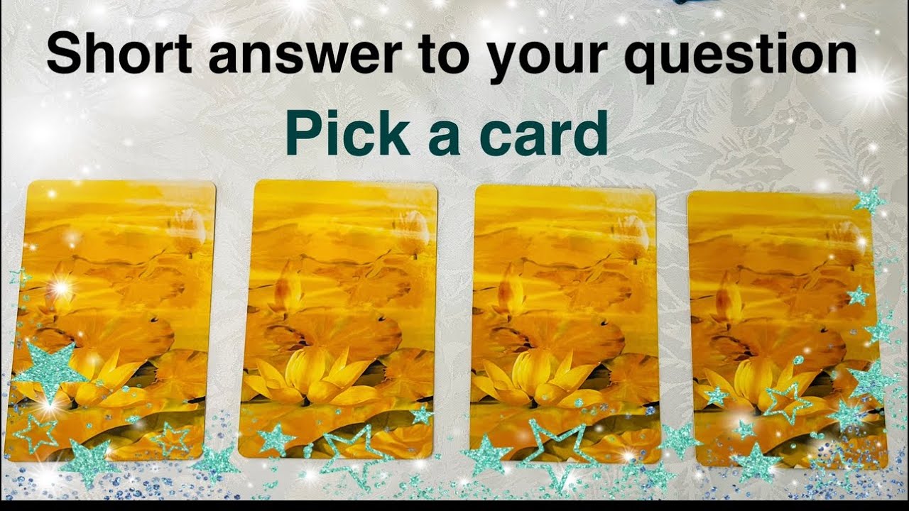 Short answers to a situation on your mind ️pick a card timeless - YouTube