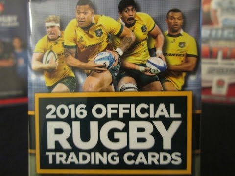 #9 Box Australian Rugby Union 2016 Official Trading Cards + Signature ...