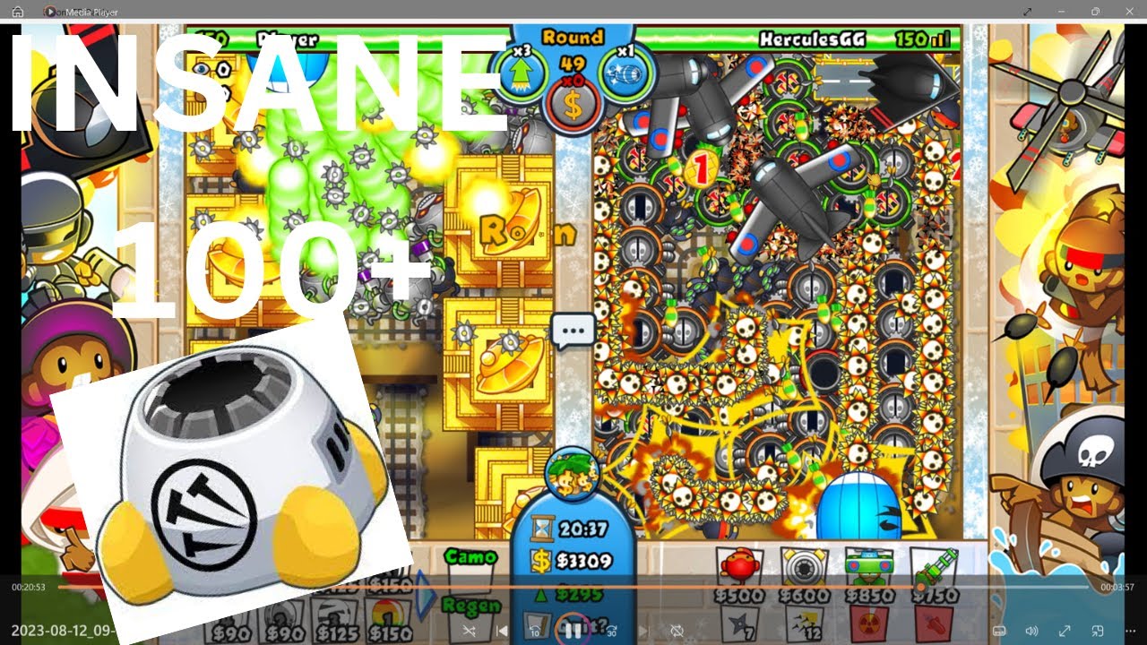 Insane 100+ spike factory : Balloon TD Battles - YouTube
