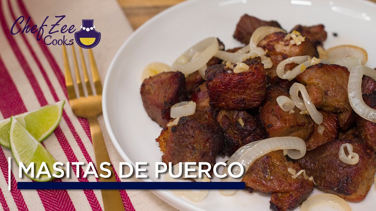 Masitas De Puerco | Fried Pork Chunks | Cuban Recipes | Chef Zee Cooks ...