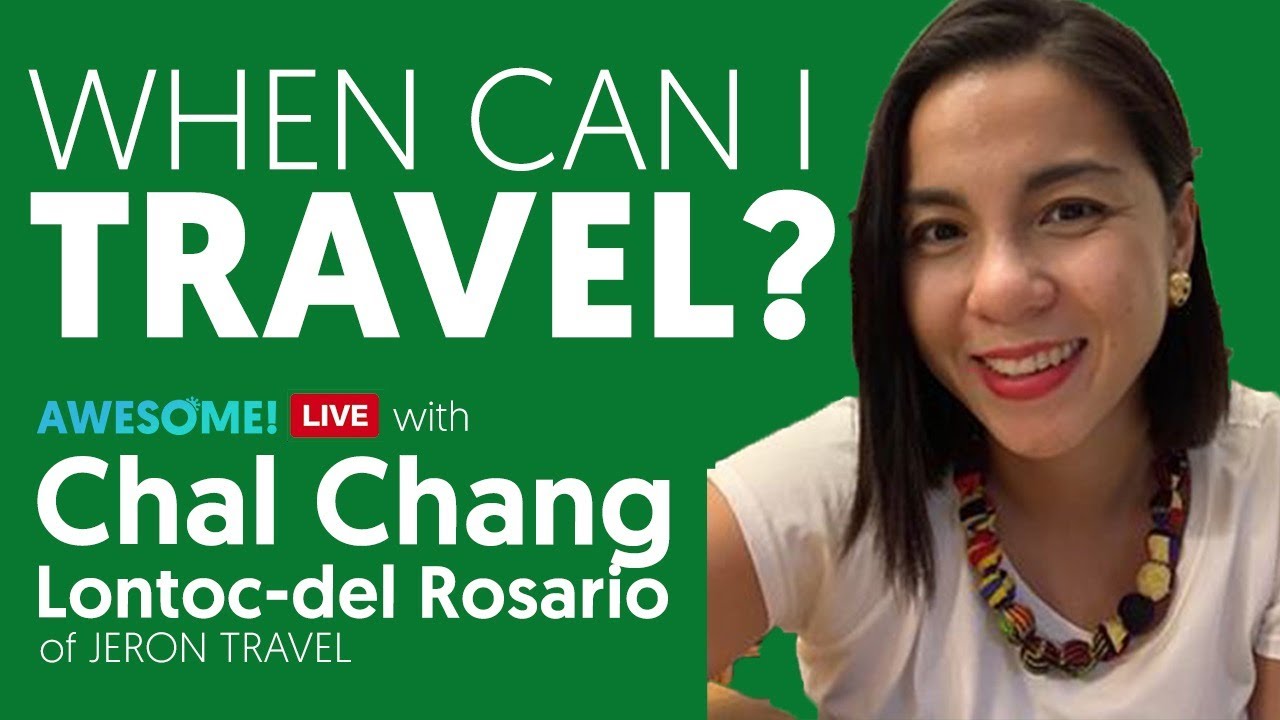 When Can I Travel, Chal? | Awesome! LIVE chat with Jeron Travel - YouTube