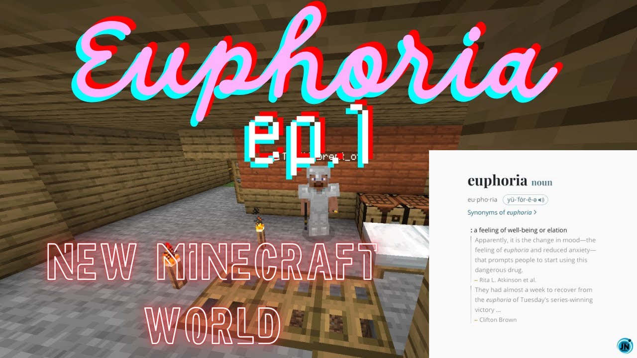 I Made a New MC World(euphoria ep1) - YouTube