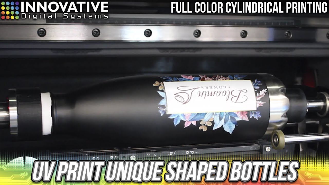 Plastic & Metal Bottle Printer | UV Printing with the Revolution 360T ...
