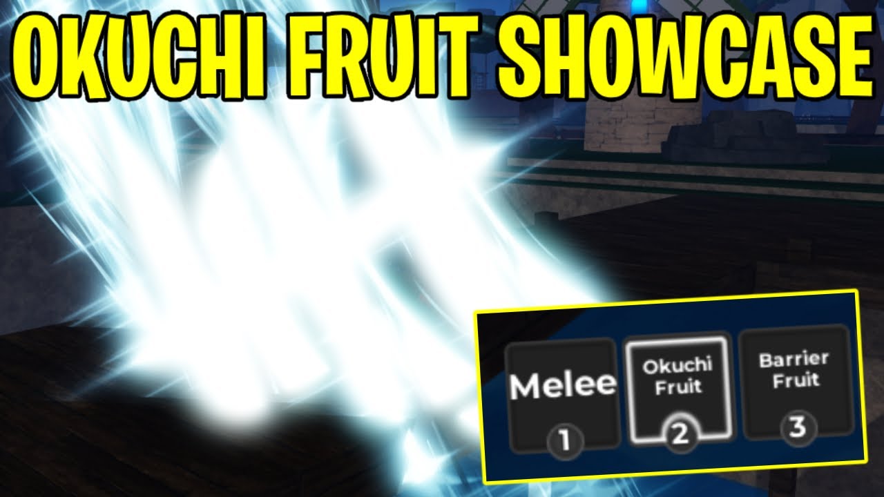 YAMOTO OKUCHI FRUIT SHOWCASE IN A ONE PIECE GAME (AOPG NEW FRUIT) - YouTube