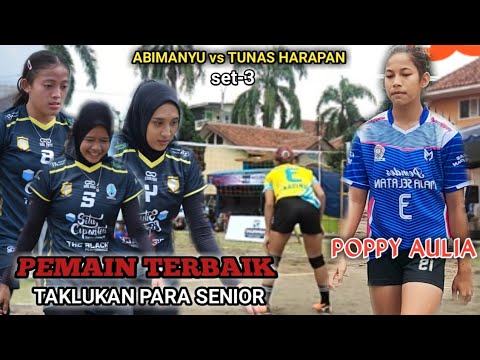 POPPY AULIA, menjadi pemain terbaik di AHY CUP 2022, aksinya menjadi buah bibir para netizen