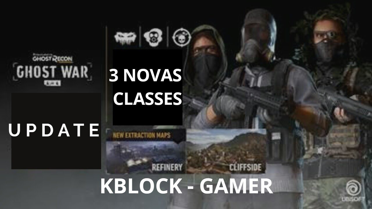 GHOST WAR - ATUALIZACAO - TUDO SOBRE 3 CLASSES NOVAS MAIS DOIS MAPAS ...