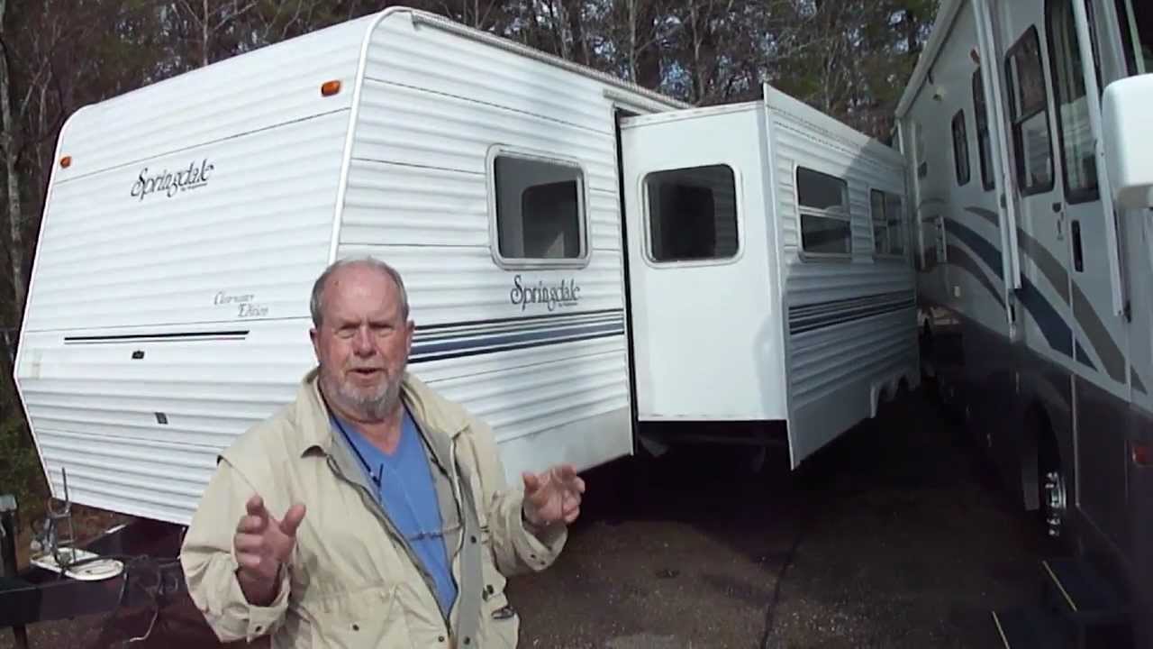 2001 Keystone Springdale Clearwater Edition Walkaround - YouTube