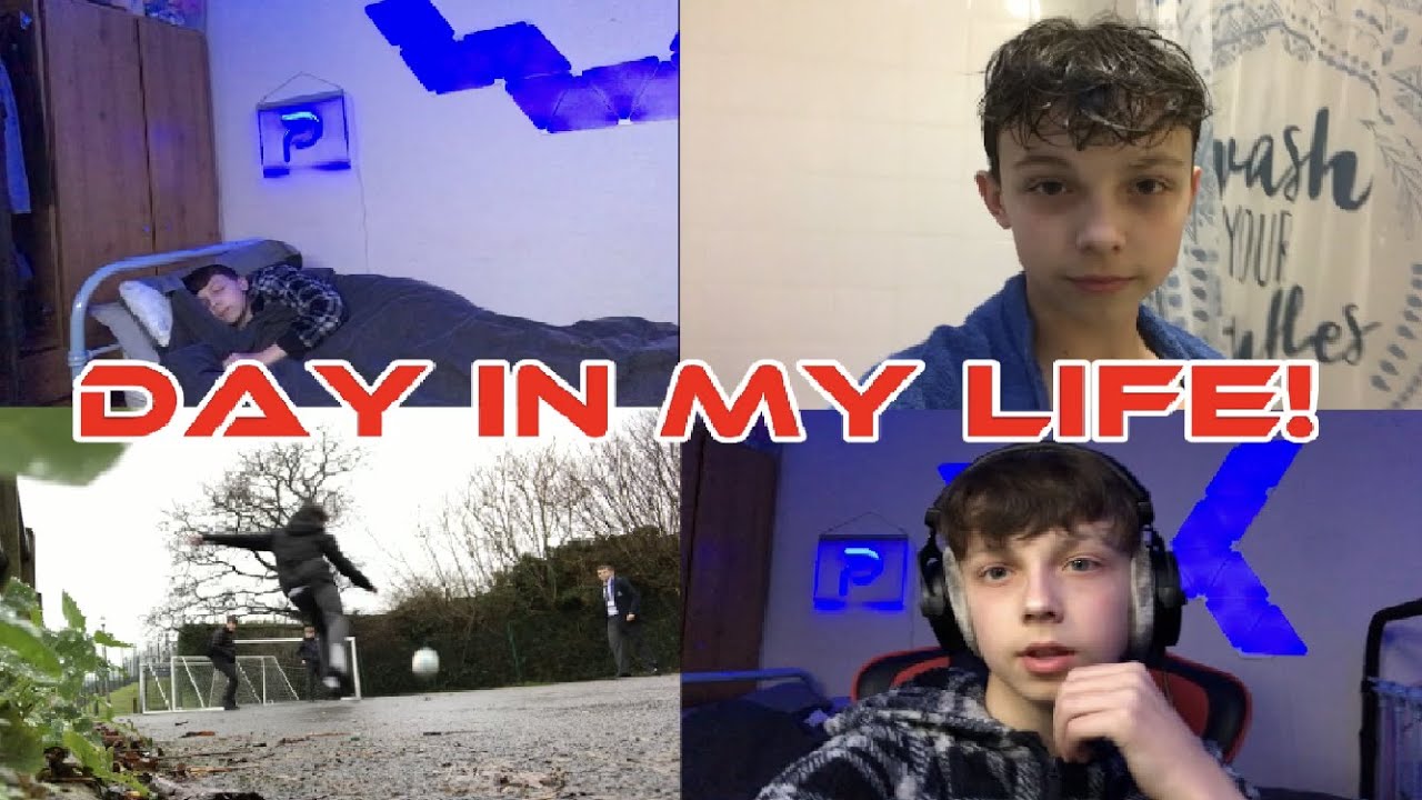 The Day In A Life Of A High School Streamer! - YouTube