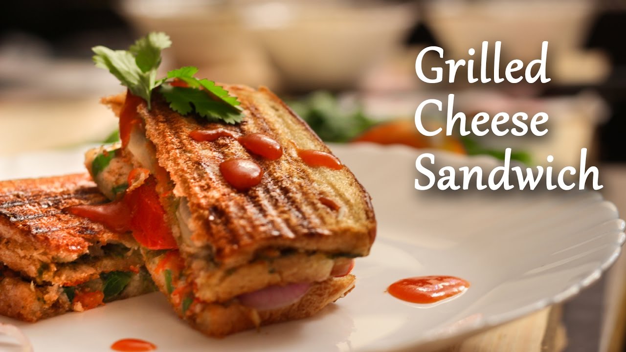Grilled Cheese Sandwich recipe video | How to make Grilled Cheese ...