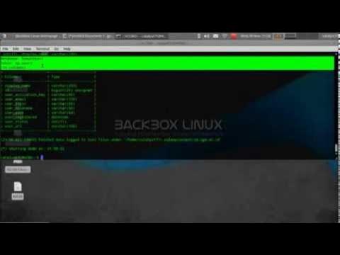 tutorial sqlmap on backbox.mp4 - YouTube
