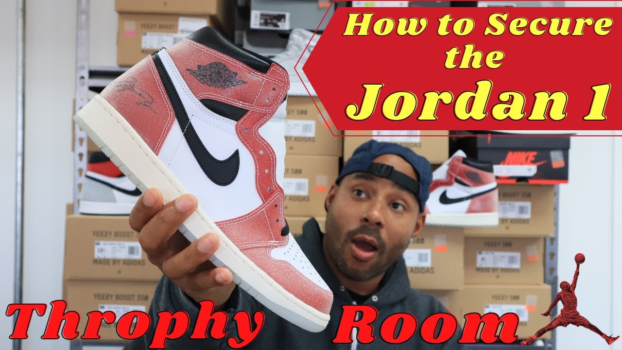 AIR JORDAN 1 TROPHY ROOM (SPECIAL GUEST BOTTOM BUNK SHOES) - YouTube